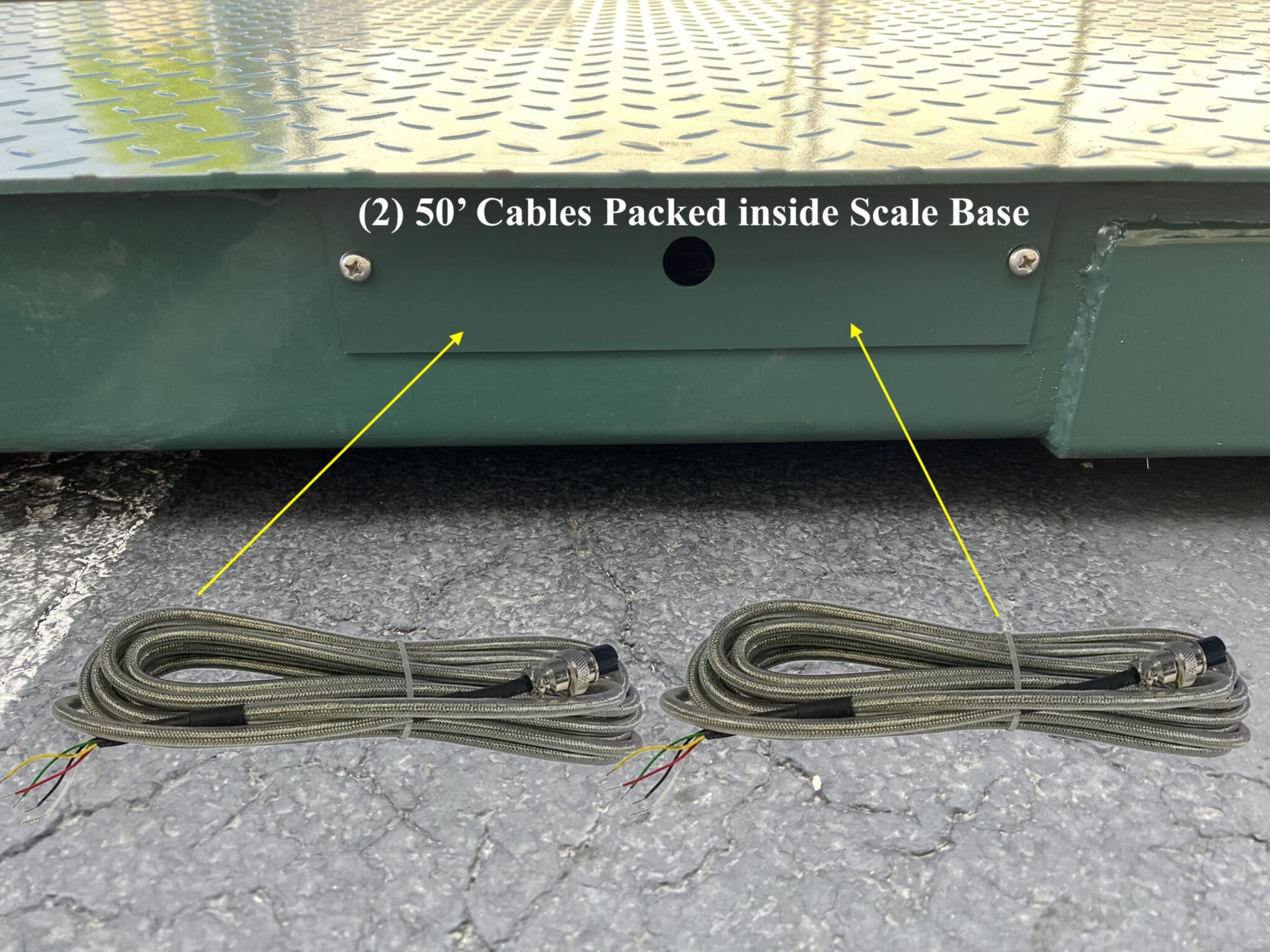 US-AX1030-80K Axle Scale 80,000 lb (US-6011SS Indicator) - USA Measurements