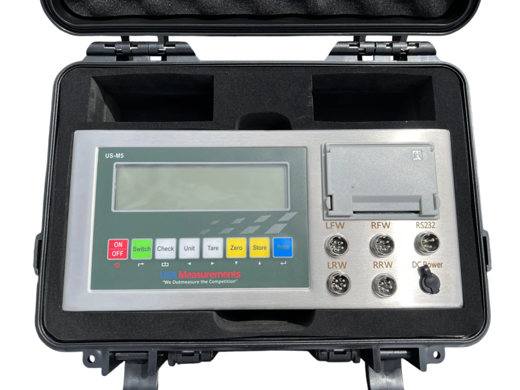 60,000 lb iWheel Scale: High-Capacity Weigh Pad System