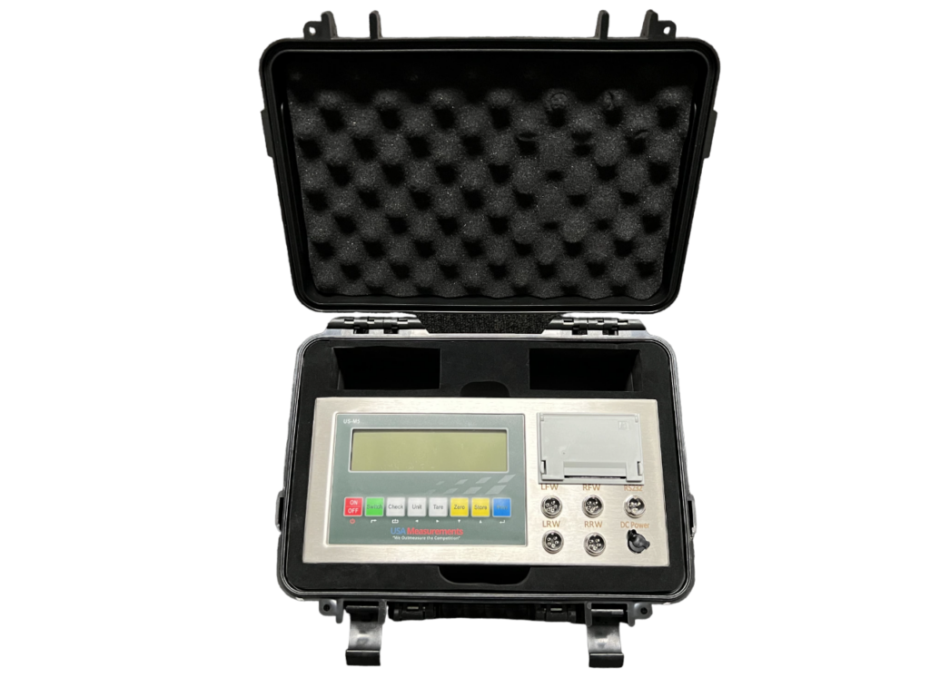 US-AX1030-80K Axle Scale 80,000 lb (M5, Thermal Printer, & Scoreboard ...