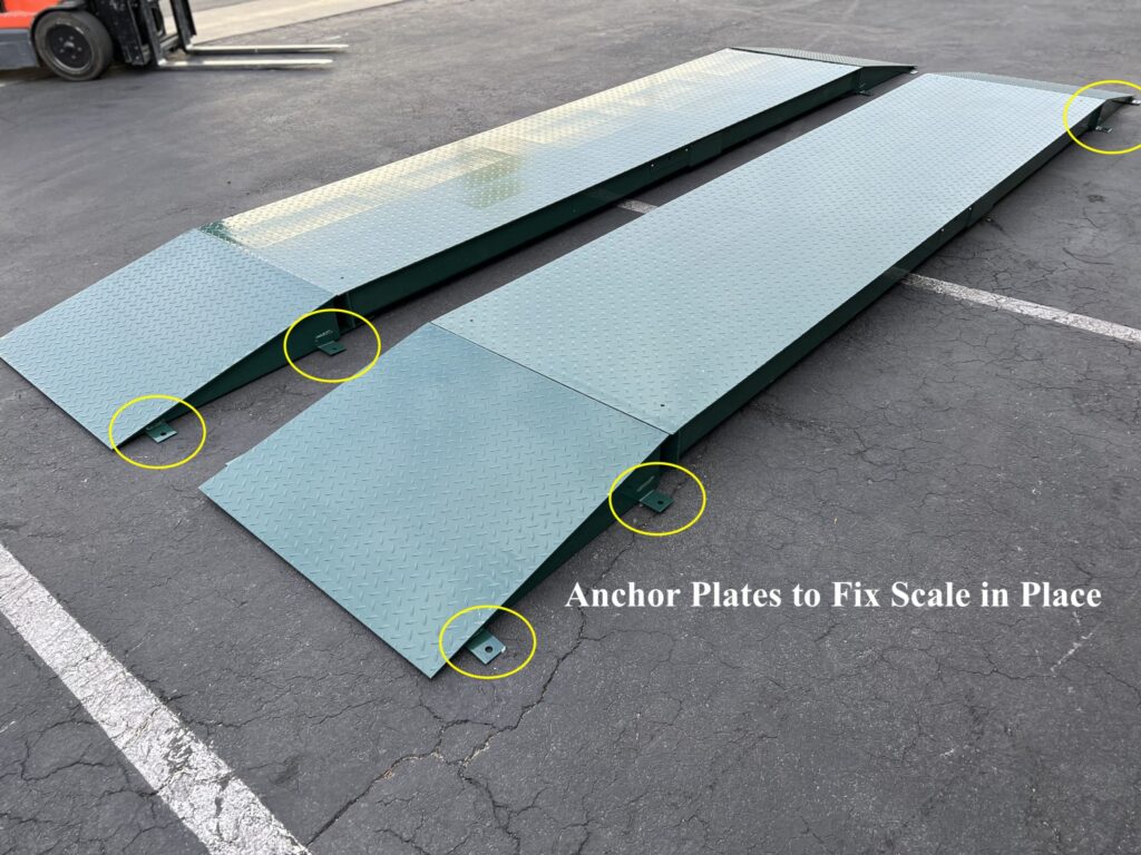US-AX1030-60K Axle Scale 60,000 lb (M5, Thermal Printer, & Scoreboard ...