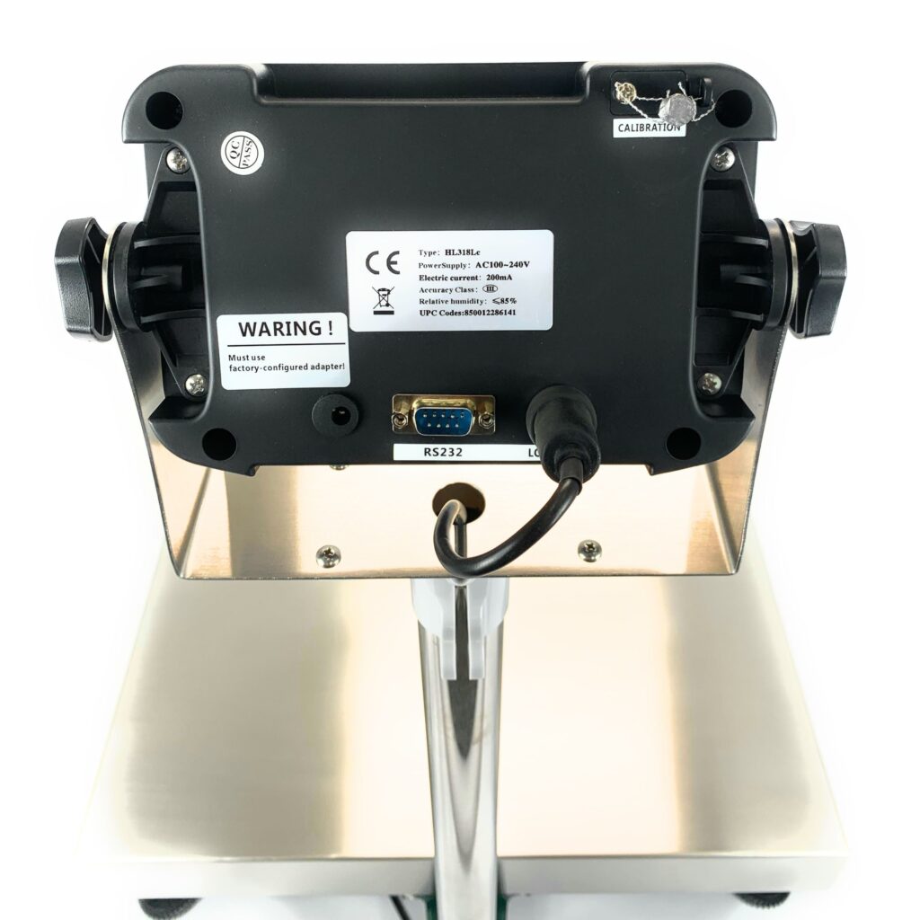 US-WM2424 "Weigh Master" Bench Scale 500 lb x .01 lb