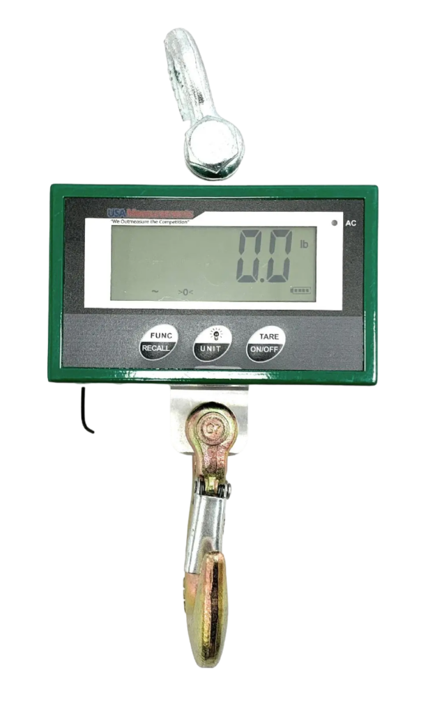 US-LC2K Crane Scale 2,000 lb - USA Measurements