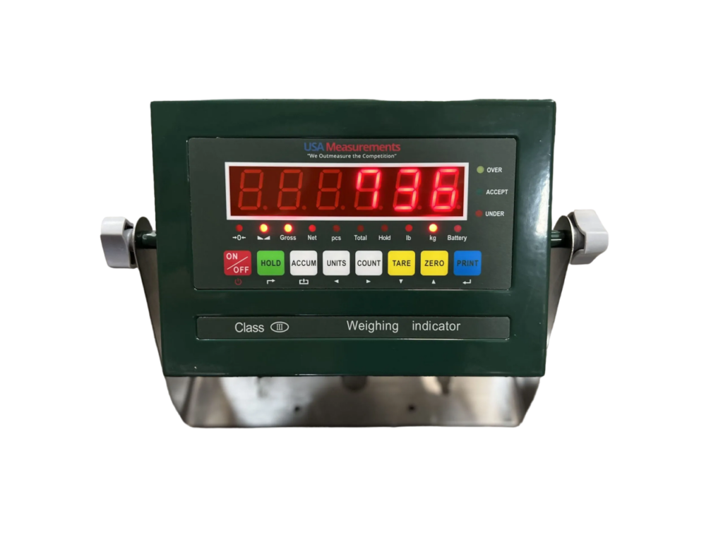Premium US-6011MS LED Indicator: NTEP Certified Display
