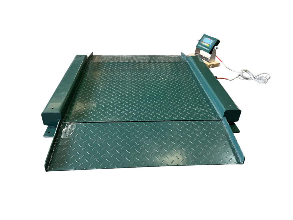 US-LDL4848 "Ultra Low" Drum Scale (5,000 lb x 1 lb) - USA Measurements
