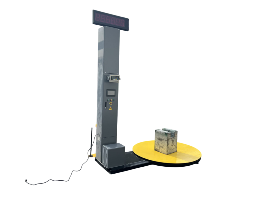 US-HMI5000PW “ Hurricane” Pallet Wrapper Scale (1,000 lb x 1 lb) - USA ...