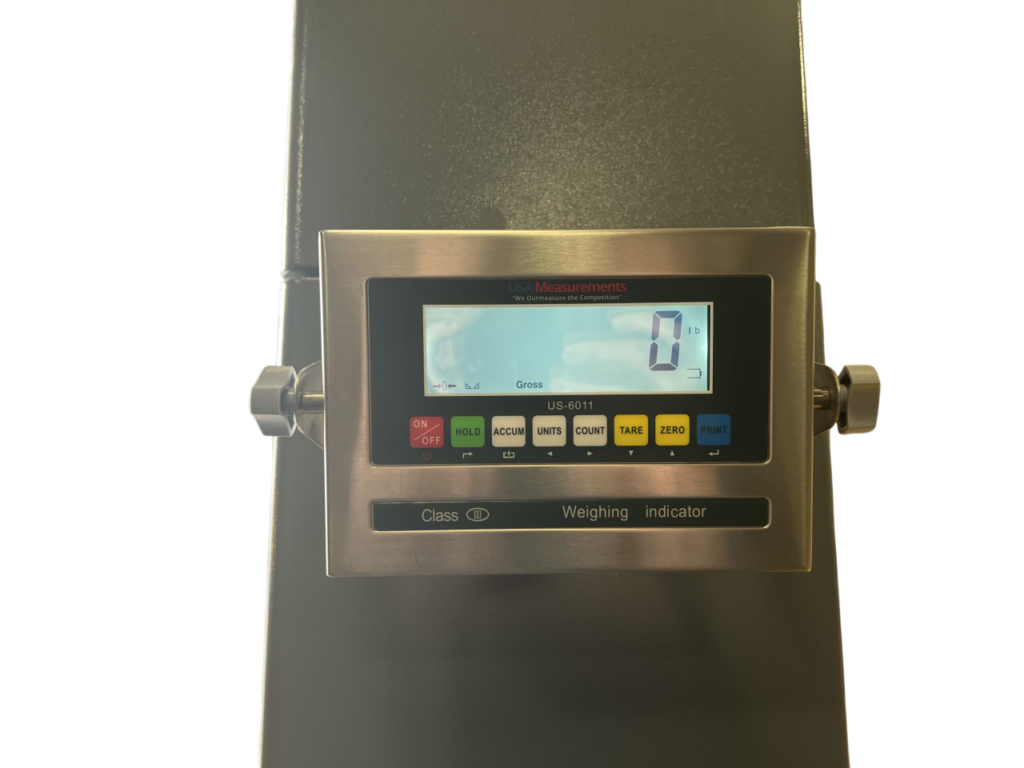 US-HMI5000PW “ Hurricane” Pallet Wrapper Scale (1,000 lb x 1 lb) - USA ...