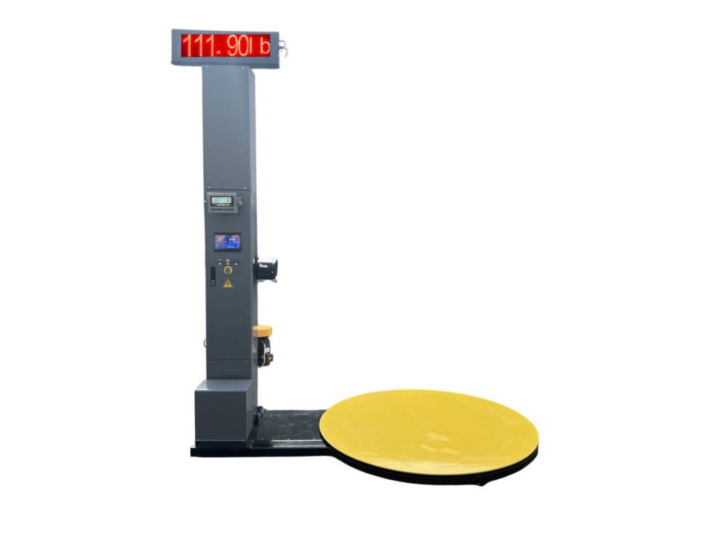 US-HMI5000PW “ Hurricane” Pallet Wrapper Scale (1,000 lb x 1 lb) - USA ...