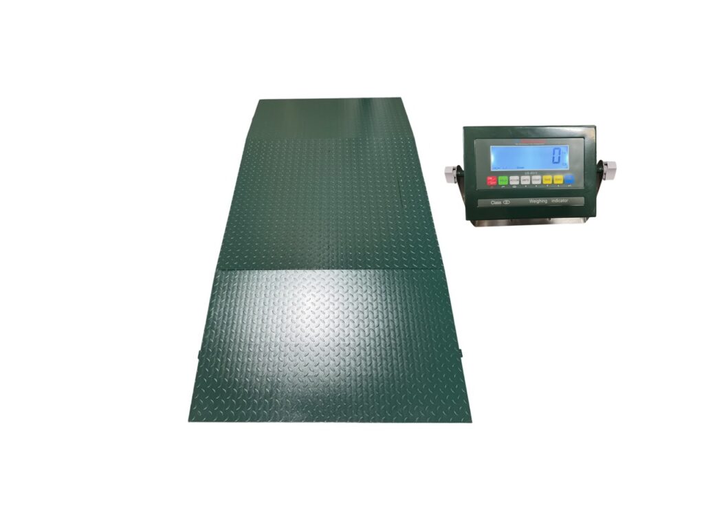 US-MR4848 “Mr Reliable” 4×4 Floor Scale & Two Ramps NTEP (10,000 lb x 2 ...